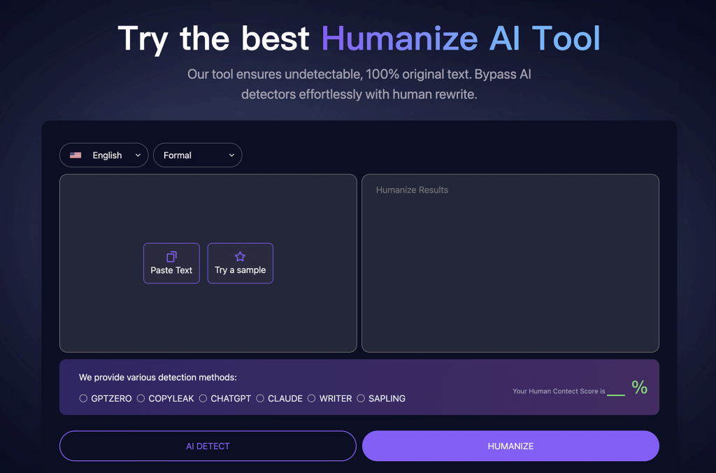 AI Humanize: The Ultimate Solution for AI Detection Evasion and ... AI Humanize: The Ultimate Solution for AI Detection Evasion and ...